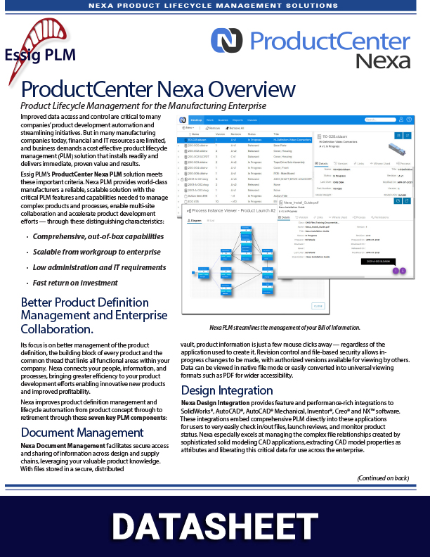 Evaluate PLM! - Essig PLM